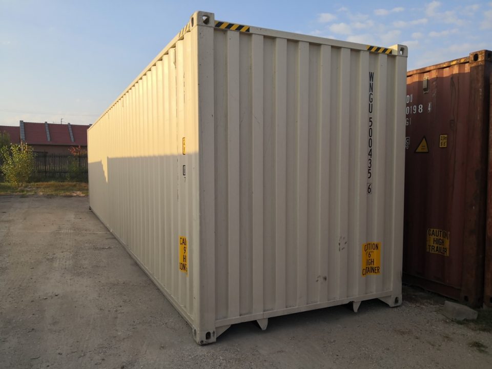 New/One-way ISO 40' HC shipping container 002 | EXcont Container