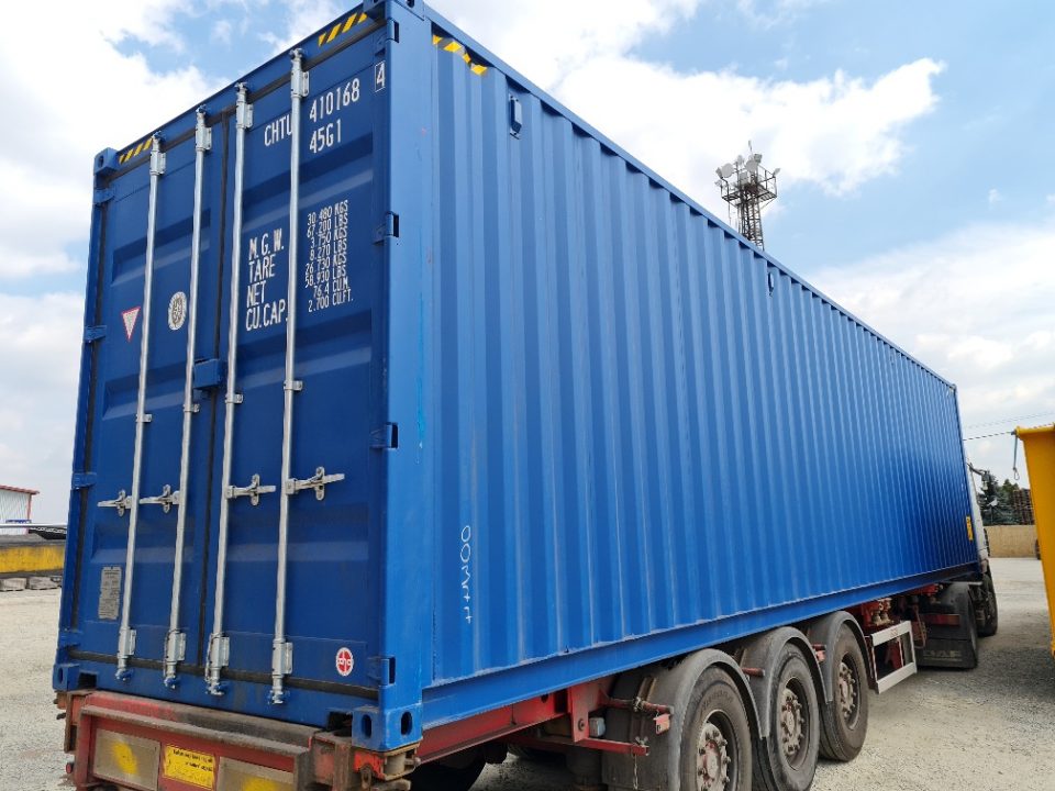 New/One-way ISO 40' HC shipping container 003 | EXcont Container