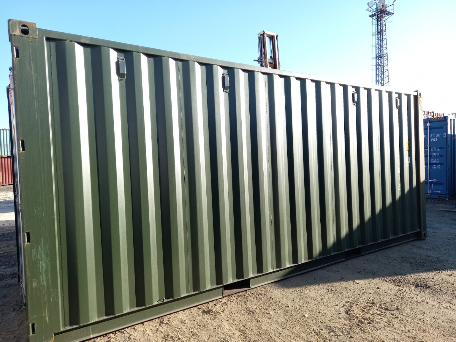 Új/Egyutas ISO 20 lábas DC tengeri raktárkonténer 004 | EXcont Container
