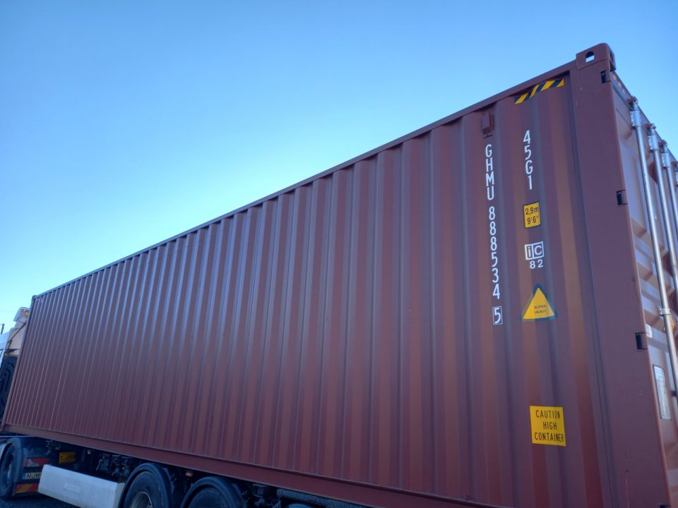 Neu/One-way ISO 40’ HC Seecontainer 004 | EXcont Container